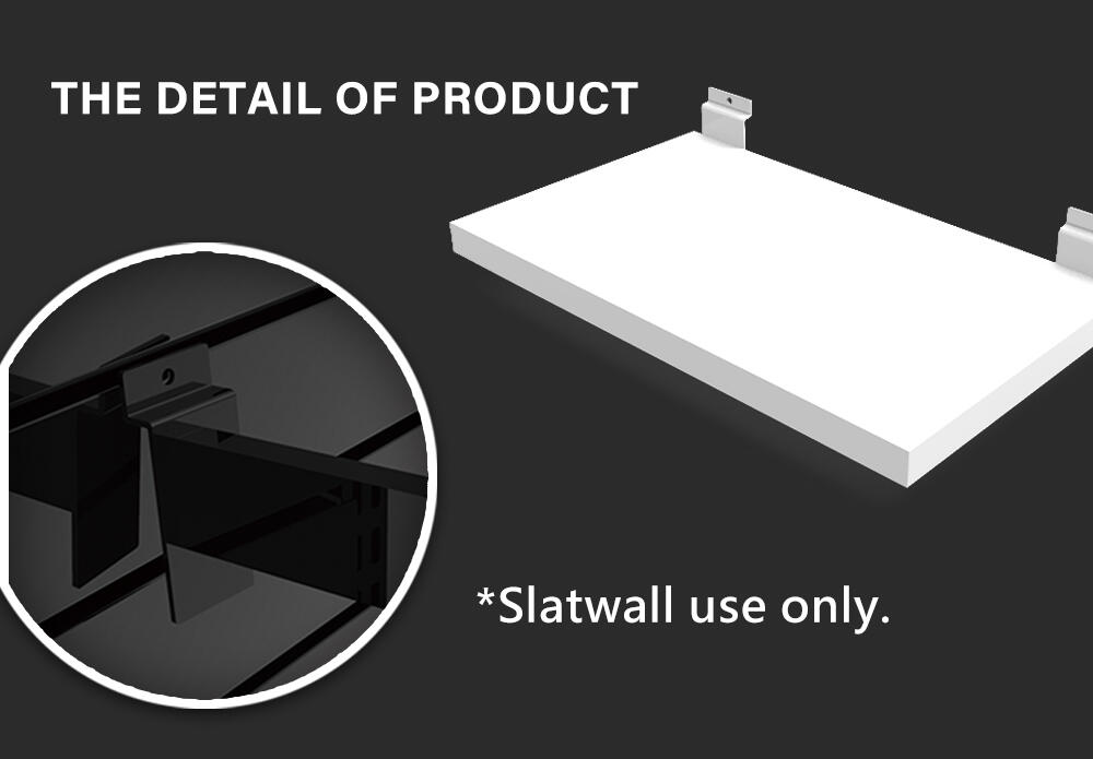 Slatwall Fixtures Retail Panels Garage Shelf - Swift Courser