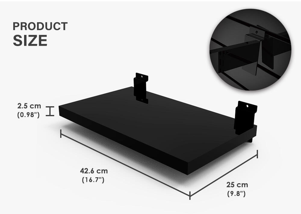 Slatwall Fixtures Retail Panels Garage Shelf - Swift Courser