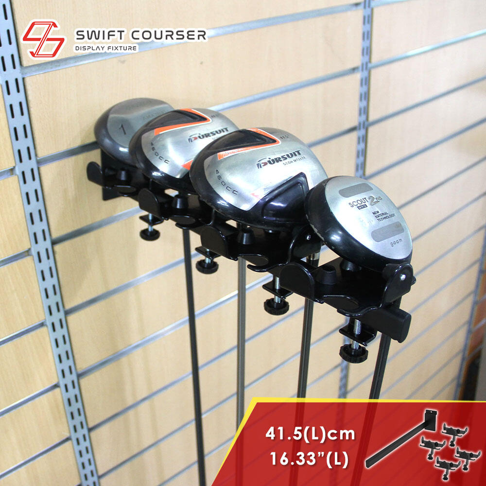 Salt Wall Mount Driver Golf Clubs Display Rack