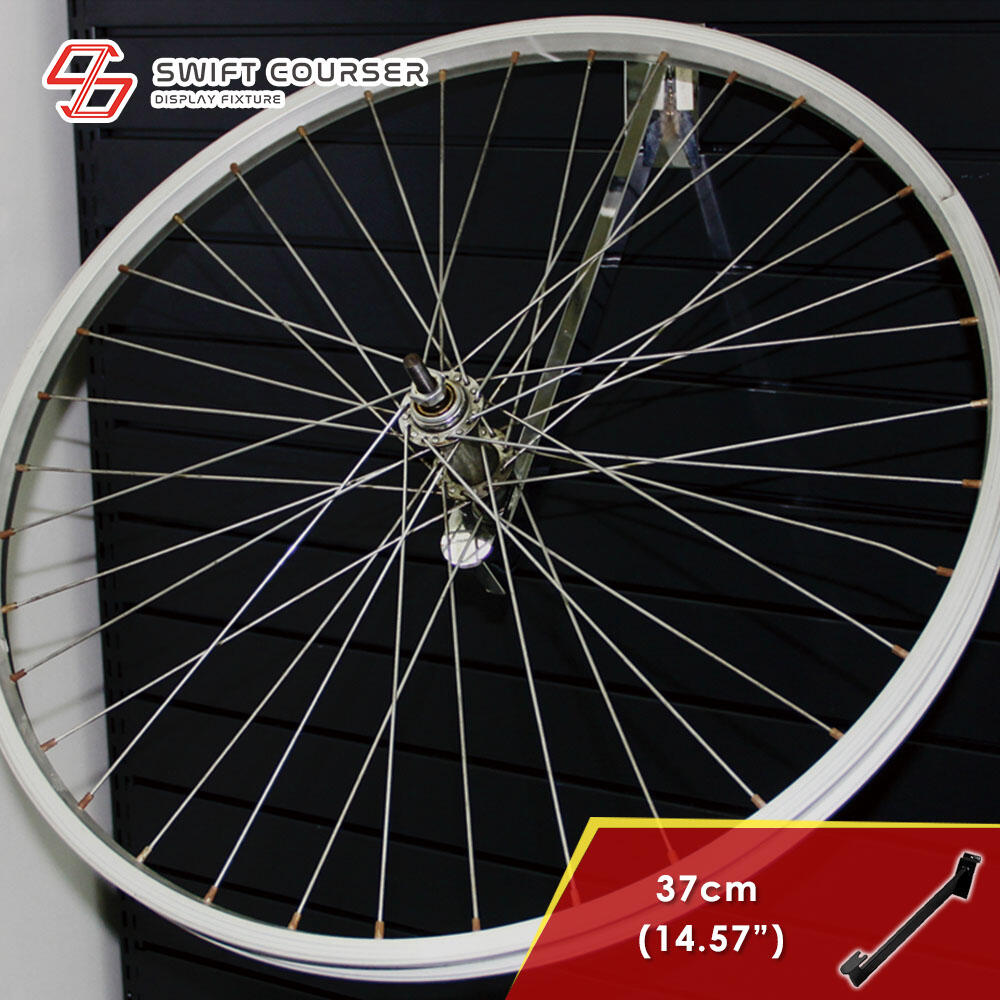 Bike Wheel Hub Display For Slatwall - Swift Courser