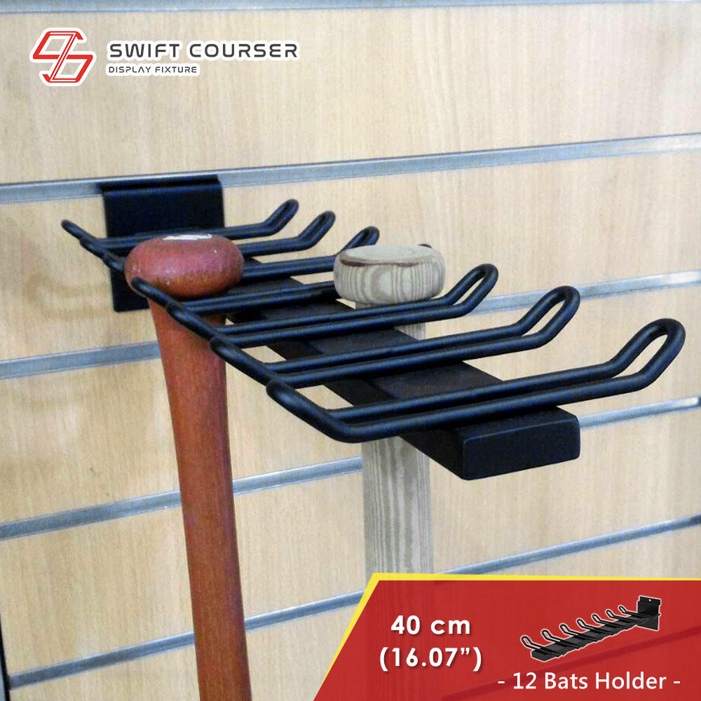 Baseball Bat Hanger for Slatwall