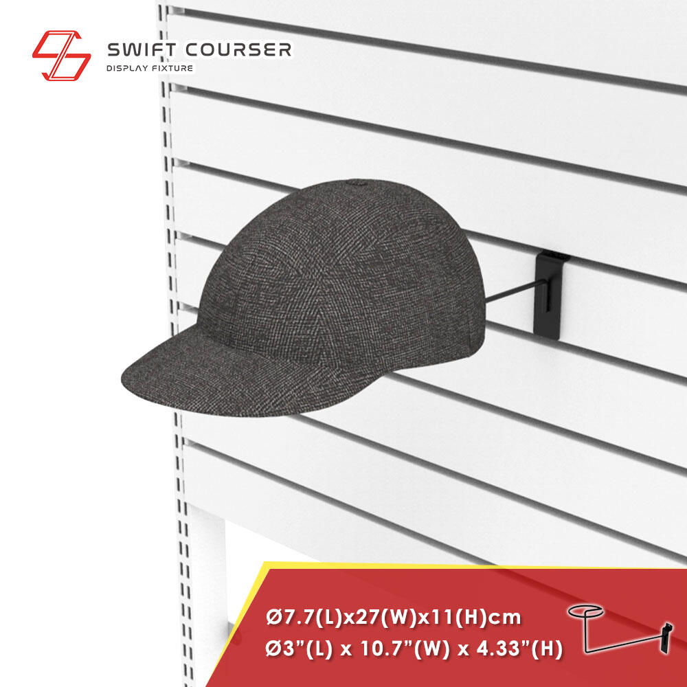 Taiwan Slat Wall Mount Hat Holder - Swift Courser