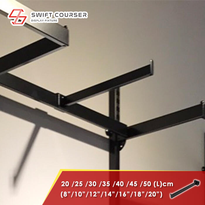 Rectangle Hardware Faceout for Rectangular Hangrail