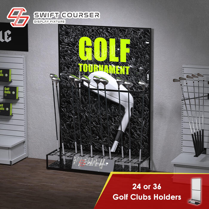 Golf Clubs Display - Swift Courser Golf Clubs Display - Swift Courser